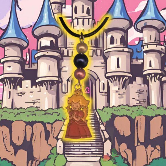 Hand Crafted | Jewelry | Peachy Princess Jewelry Set Handmade | Poshmark